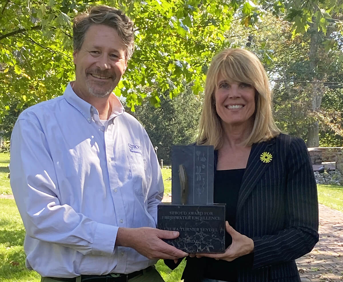 Stroud Water Research Center honors Laura with their Freshwater ...